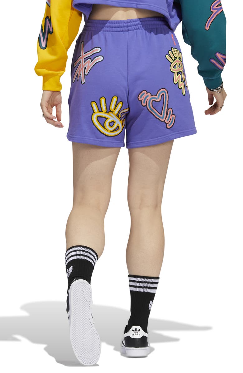adidas Originals x Kris Andrew Small Love Unites Shorts | Nordstromrack