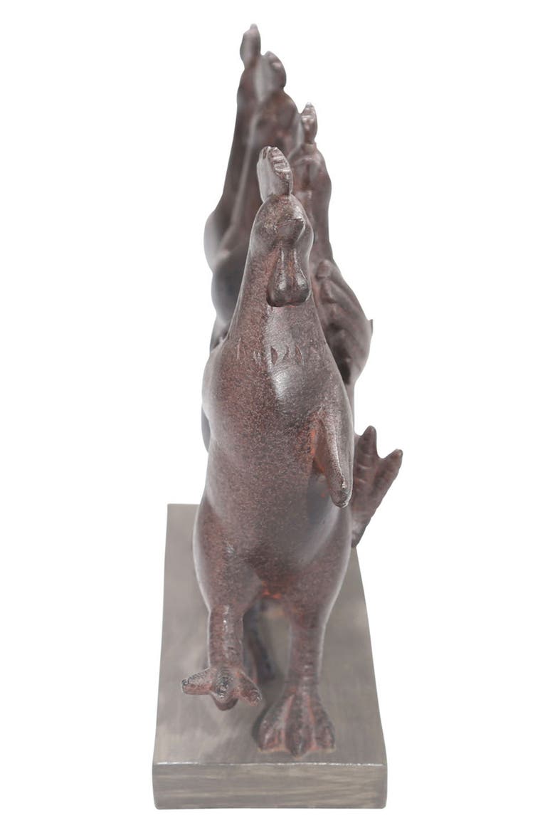 SAGEBROOK Rust Dancing Chickens Shelf Decor | Nordstromrack