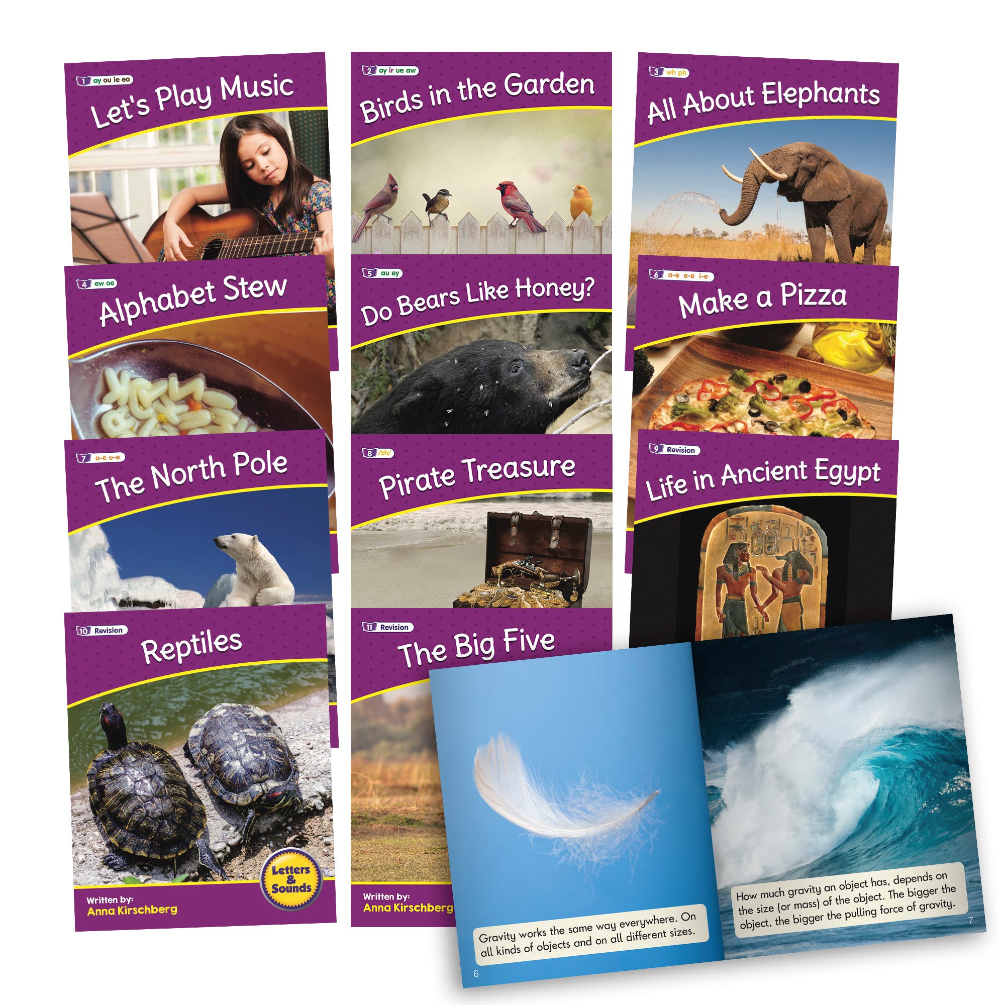 Junior Learning Letters & Sounds Phase 5 Set 2 Nonfiction Readers ...