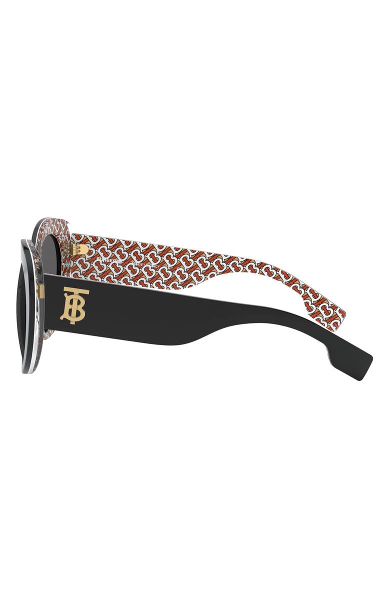 Burberry 54mm Round Cat Eye Sunglasses | Nordstrom
