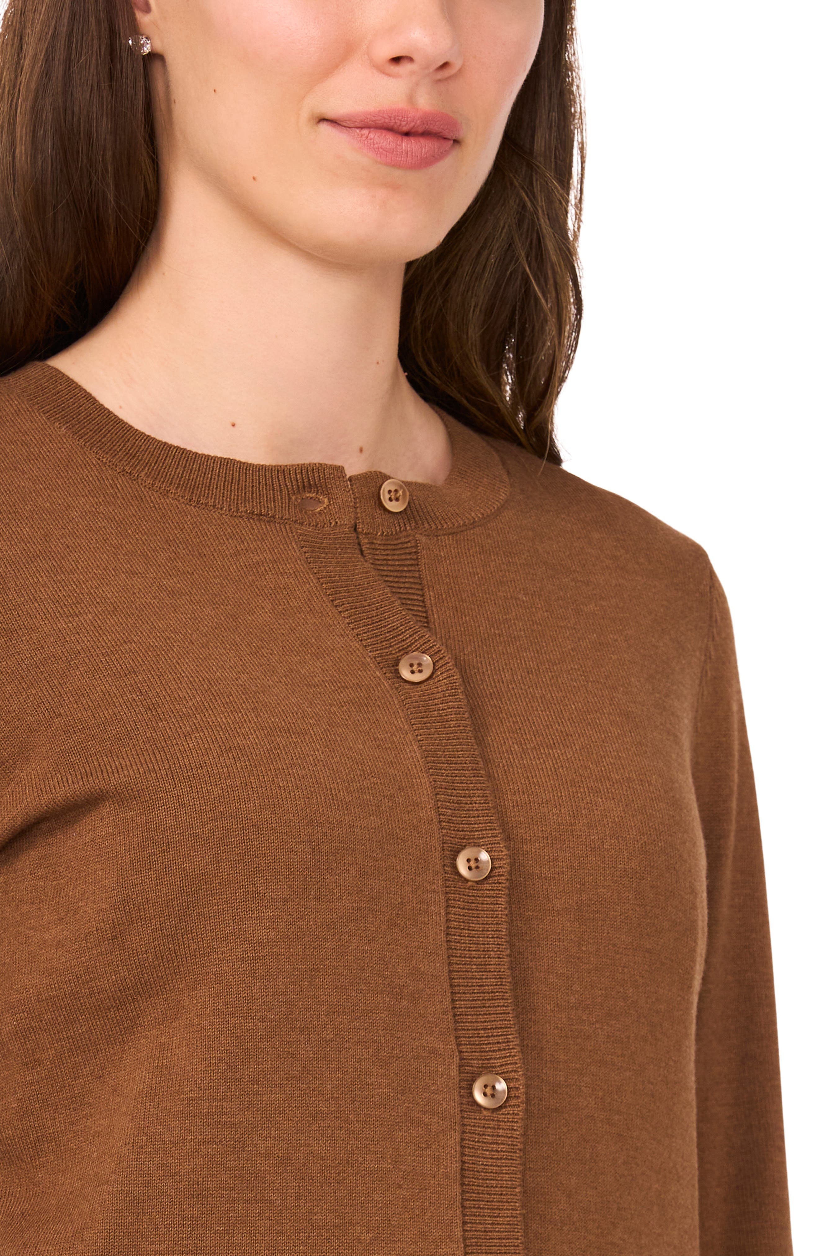 Halogen® Crewneck Cardigan | Nordstromrack