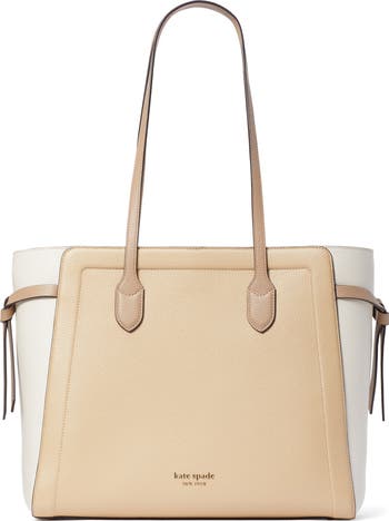 Kate Spade New York knott large colorblock leather tote | Nordstromrack