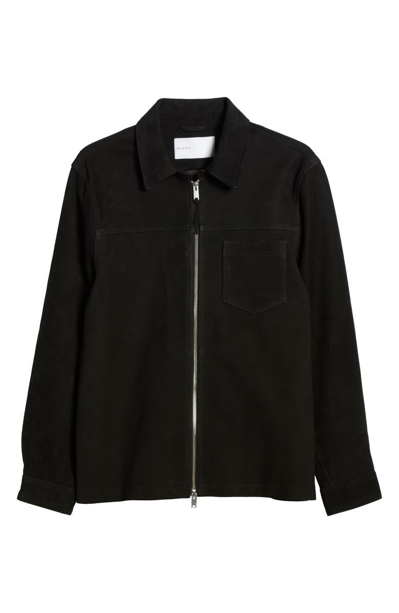 BLDWN Sedgwick Regular Fit Suede Jacket | Nordstrom