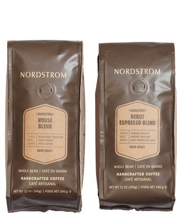 Nordstrom 2-Pack Coffee Debut Espresso Blend Whole Bean Coffee | Nordstrom