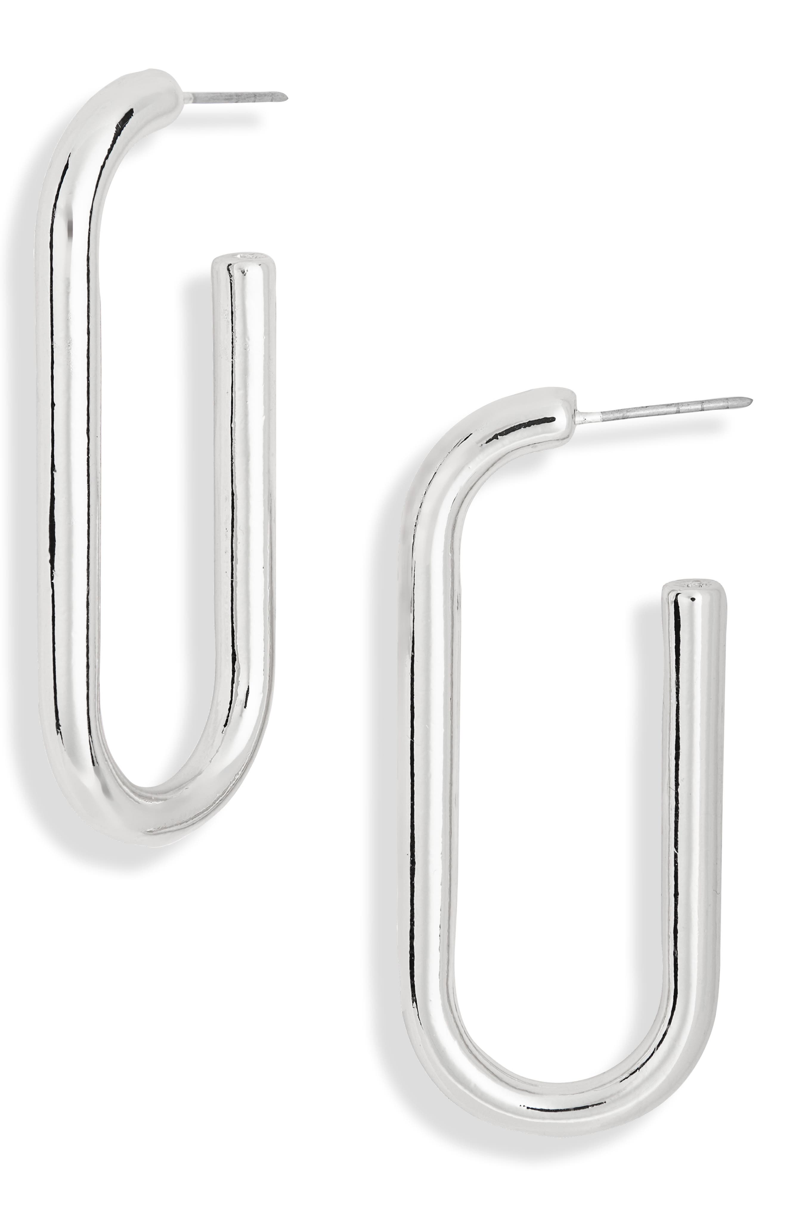 Leith Oval Hoop Earrings | Nordstromrack