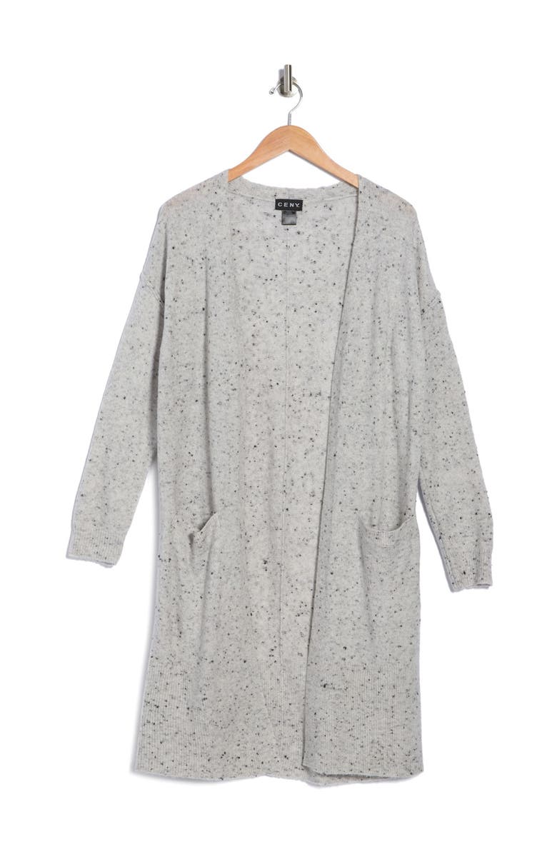 CENY Flecked Long Cardigan Sweater | Nordstromrack