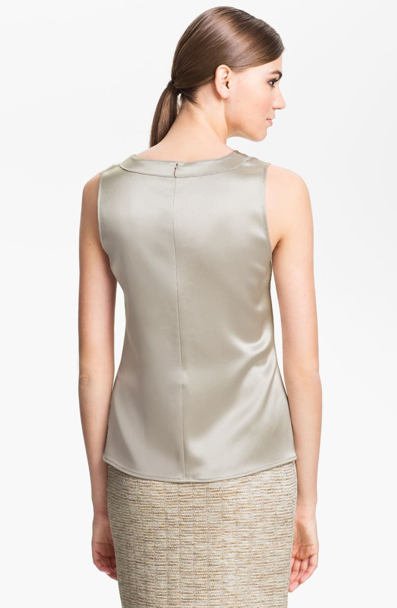 St. John Collection Liquid Satin Shell | Nordstrom