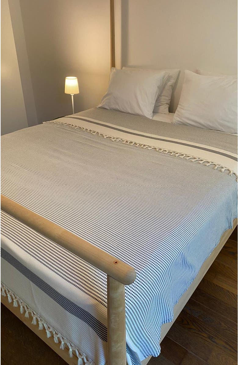 Olive & Linen Pixel Blanket | Nordstrom