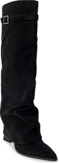 Free People Felicity Foldover Shaft Pointed Toe Knee High Boot (Women ...