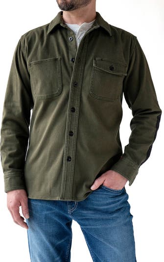 Devil-Dog Dungarees Stretch Flannel Overshirt | Nordstrom