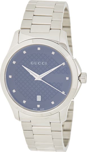 Gucci Men's G-Timeless Diamond Watch, 38 mm | Nordstromrack