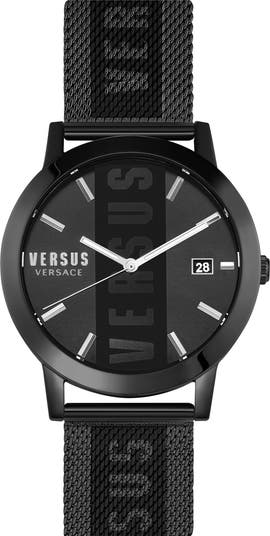 VERSUS Versace Men's 3-Hand Quartz Mesh Strap Watch, 44mm | Nordstromrack