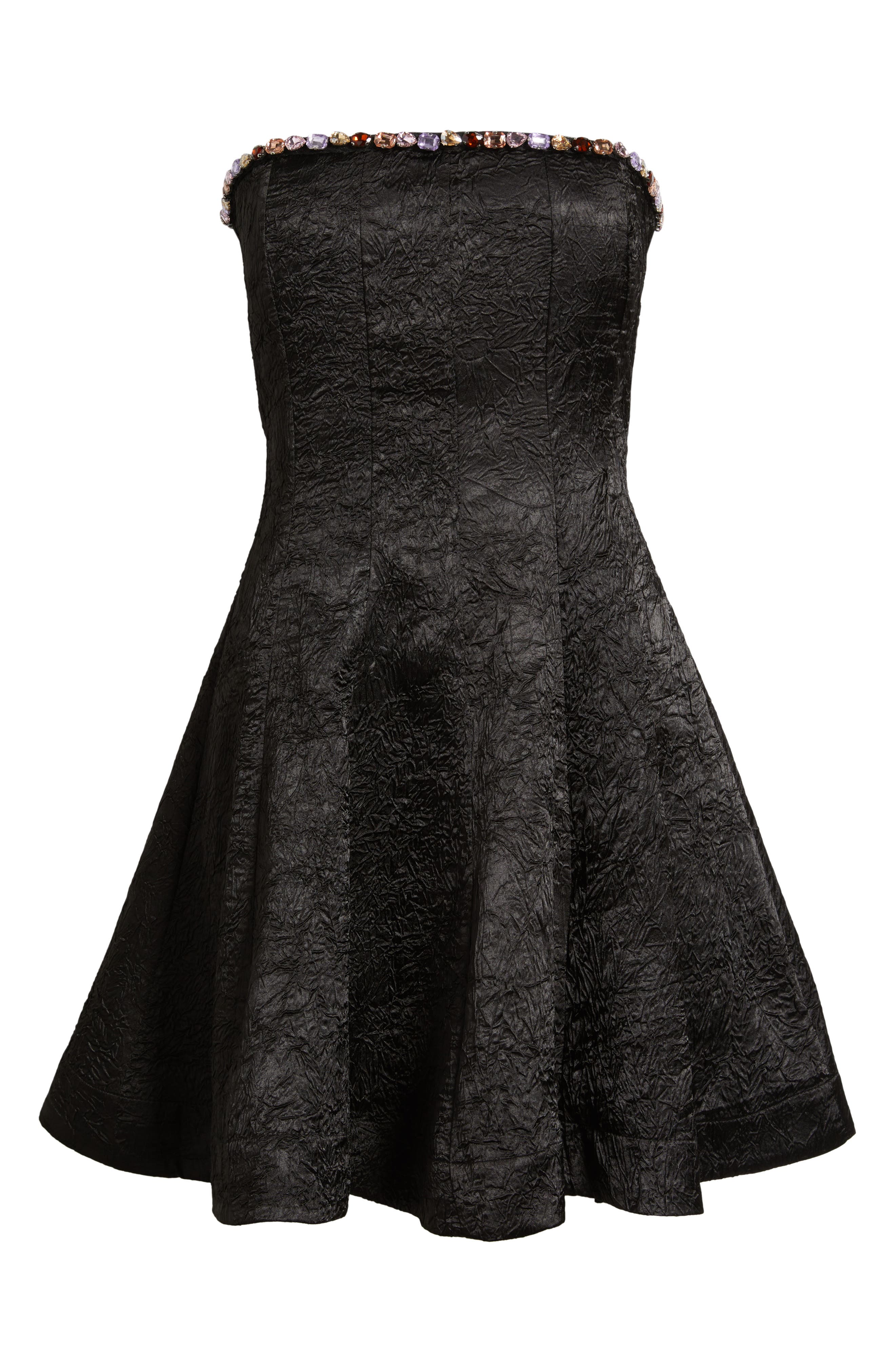 CeCe Jewel Textured Strapless Minidress | Nordstromrack