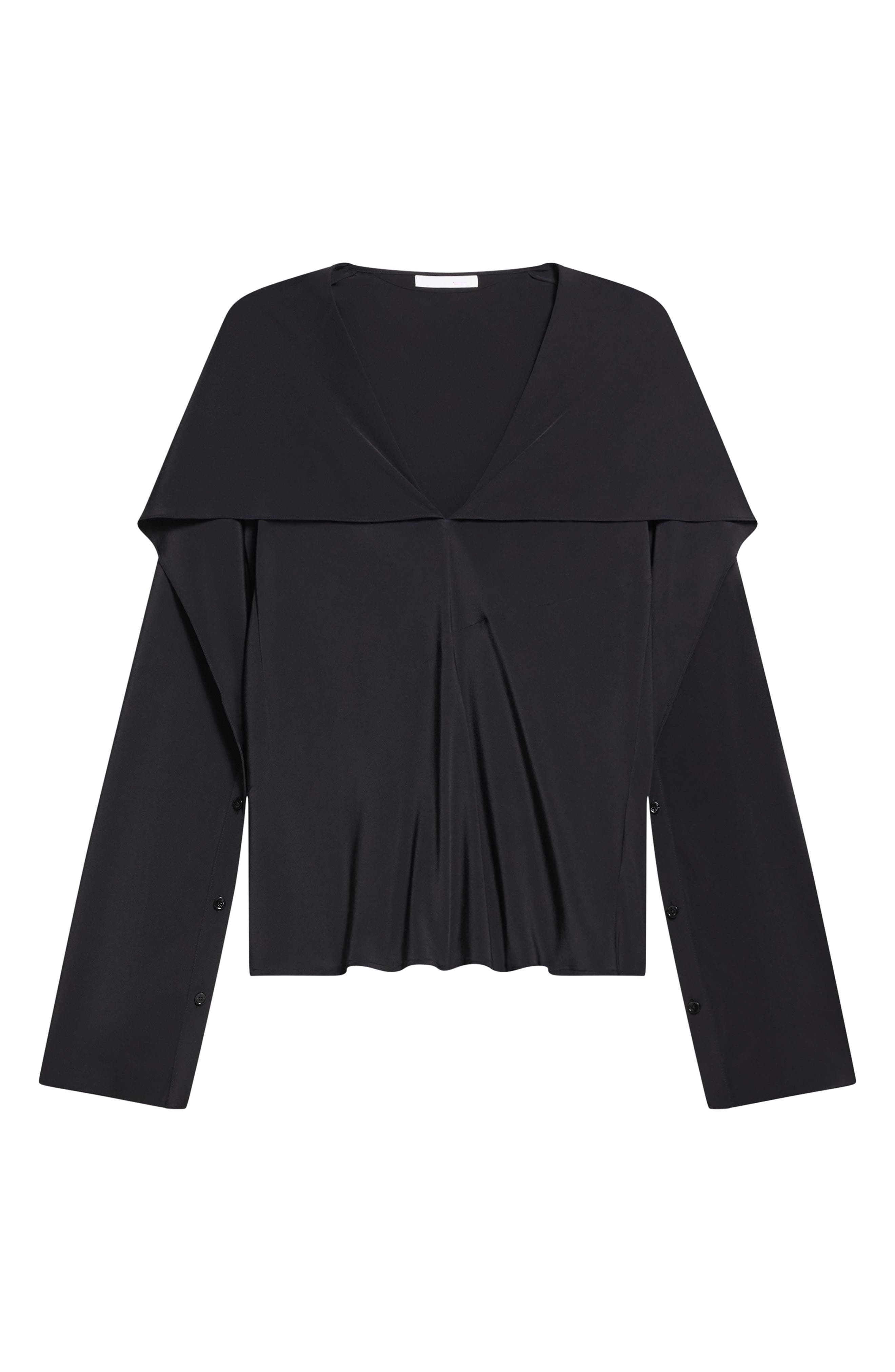 Helmut Lang Silk Scarf Top | Nordstromrack