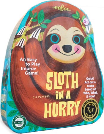 eeBoo Sloth In A Hurry Board Game | Nordstrom