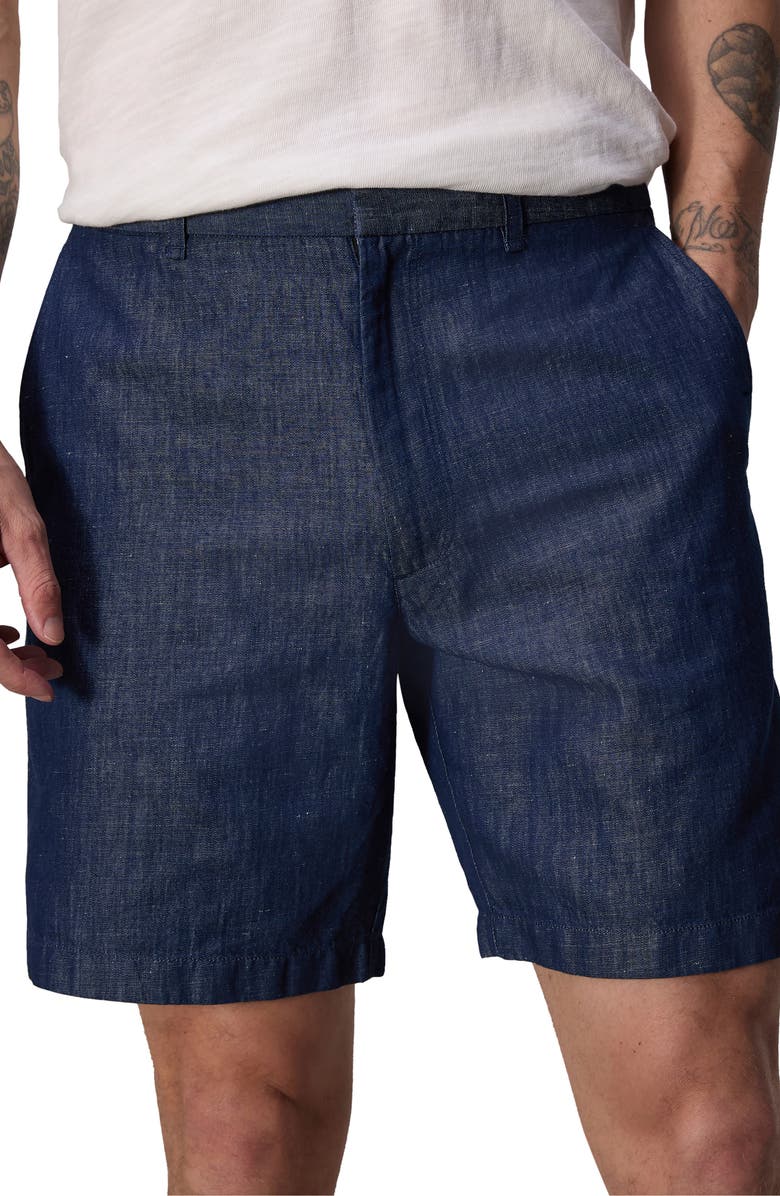 rag & bone Elliot Chambray Shorts | Nordstromrack