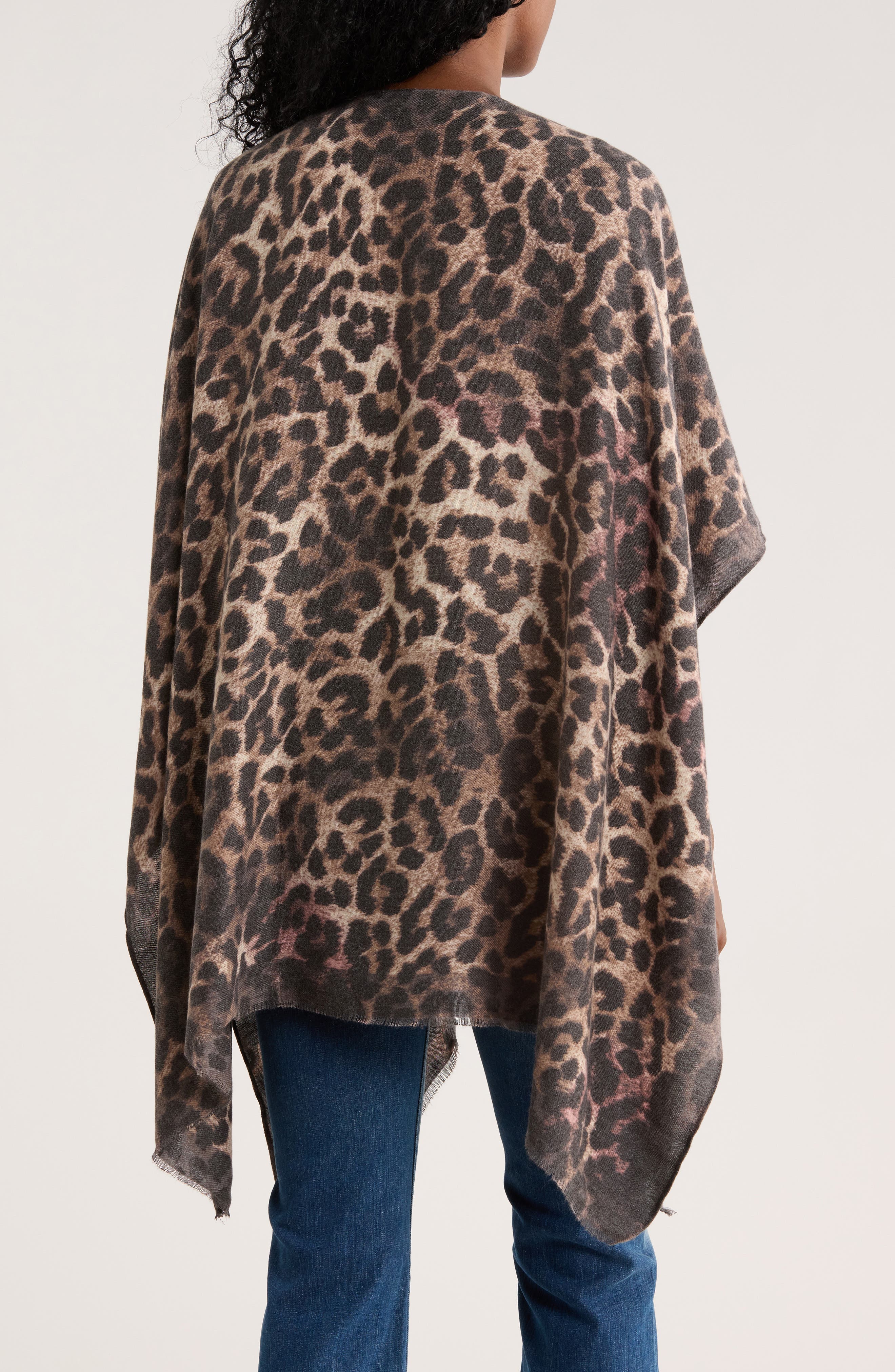 Vince Camuto Brushstroke Leopard Topper | Nordstromrack