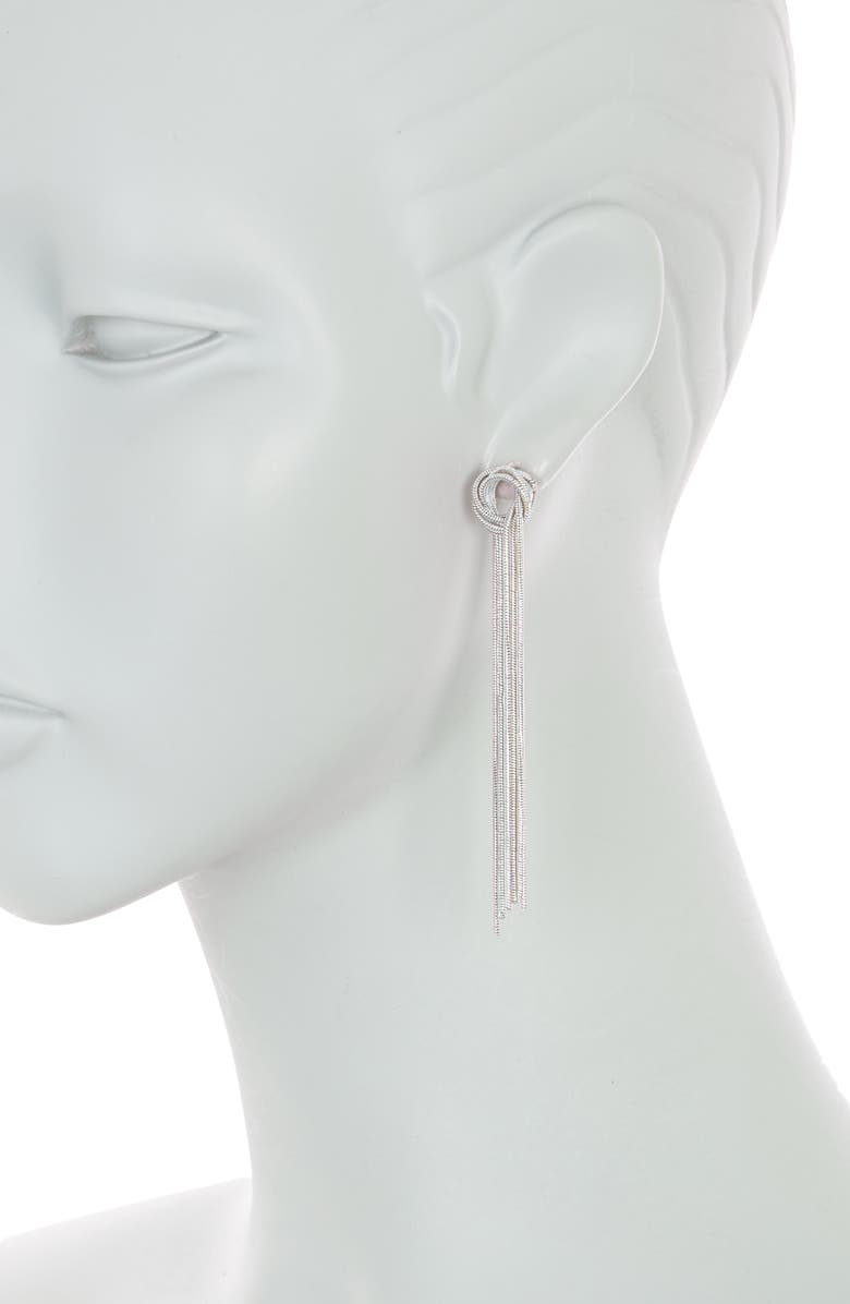 Tasha Twisted Snake Chain Linear Drop Earrings | Nordstromrack