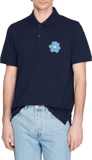 SANDRO Flower Polo | Nordstrom