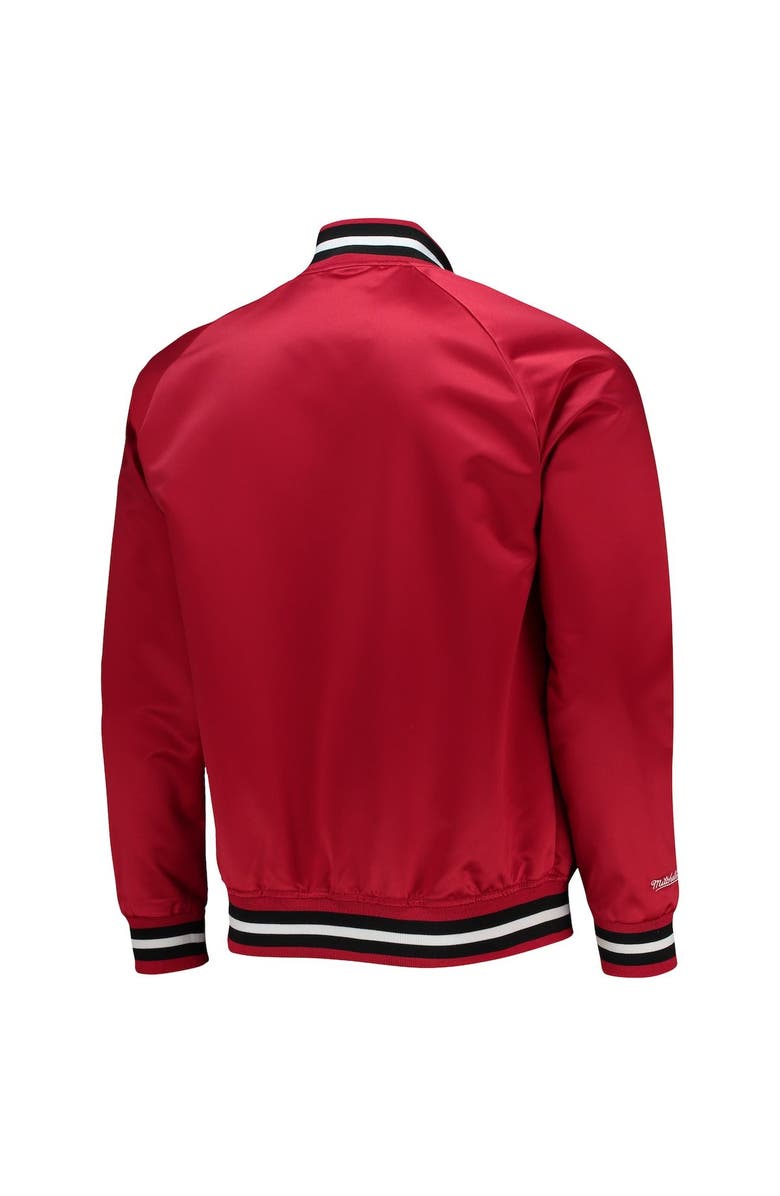 Mitchell & Ness Men's Mitchell & Ness Red Miami Heat Hardwood Classics ...