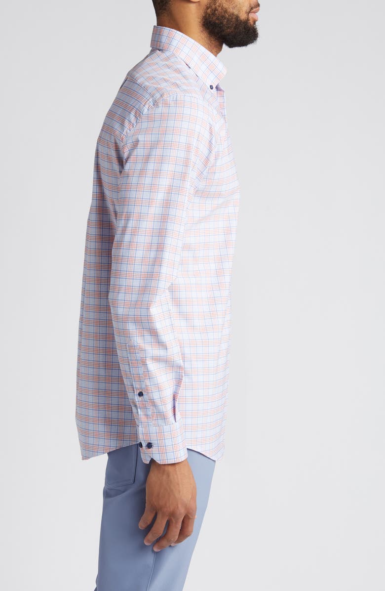 Scott Barber Performance Plaid Button-Down Shirt | Nordstromrack