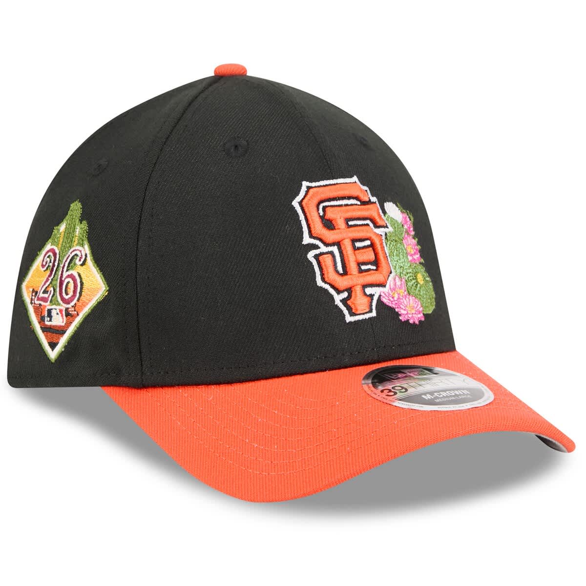 New Era Men's New Era Black/Orange San Francisco Giants 2026 Spring ...