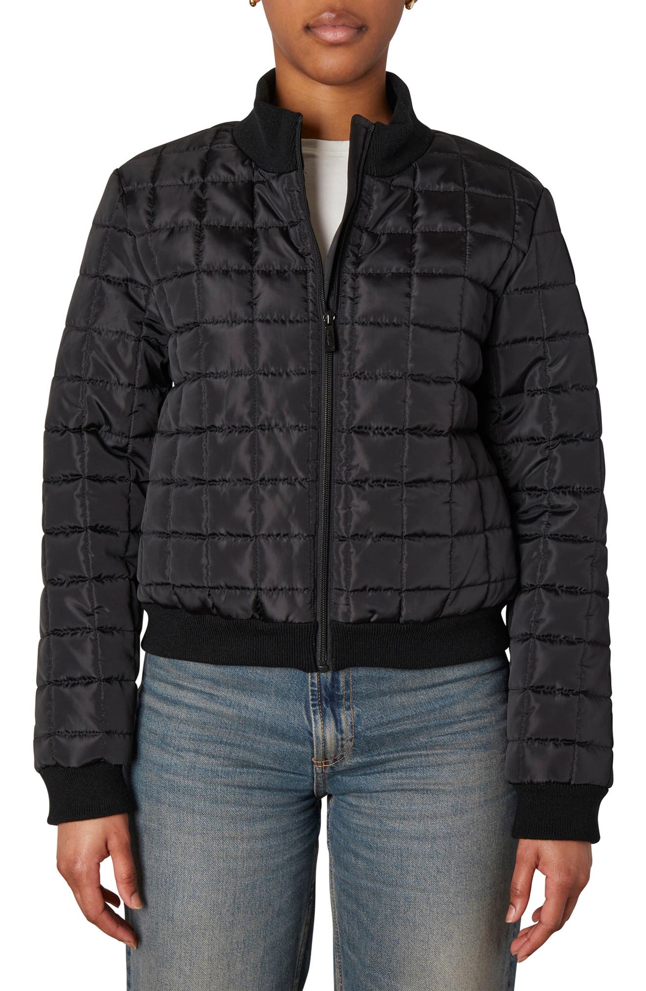 Nicole Miller Quilted Bomber Jacket | Nordstromrack