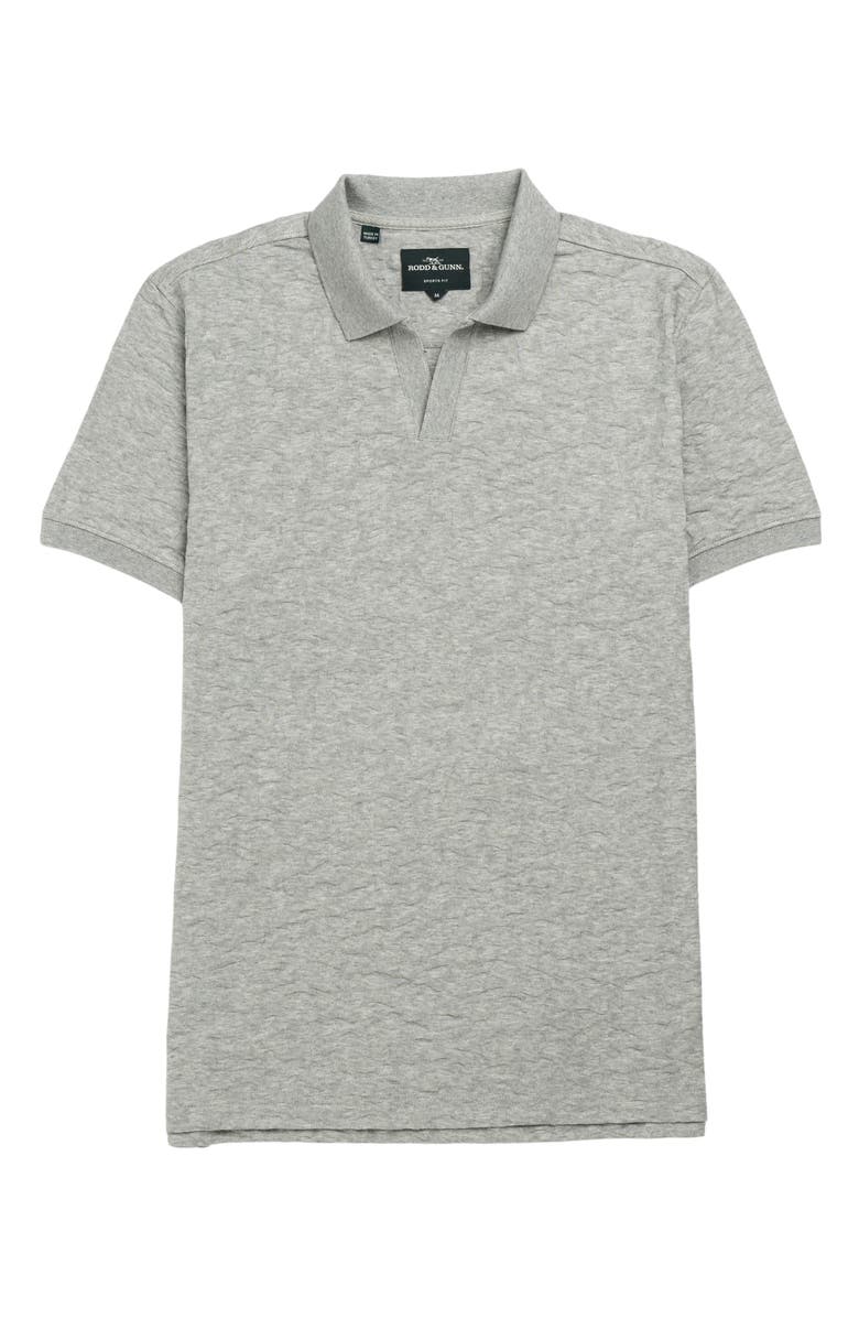 Rodd & Gunn Amberly Textured Cotton Johnny Collar Polo | Nordstromrack