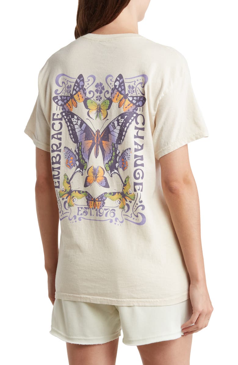 Vinyl Icons Embrace Change Butterfly Graphic T-Shirt | Nordstromrack