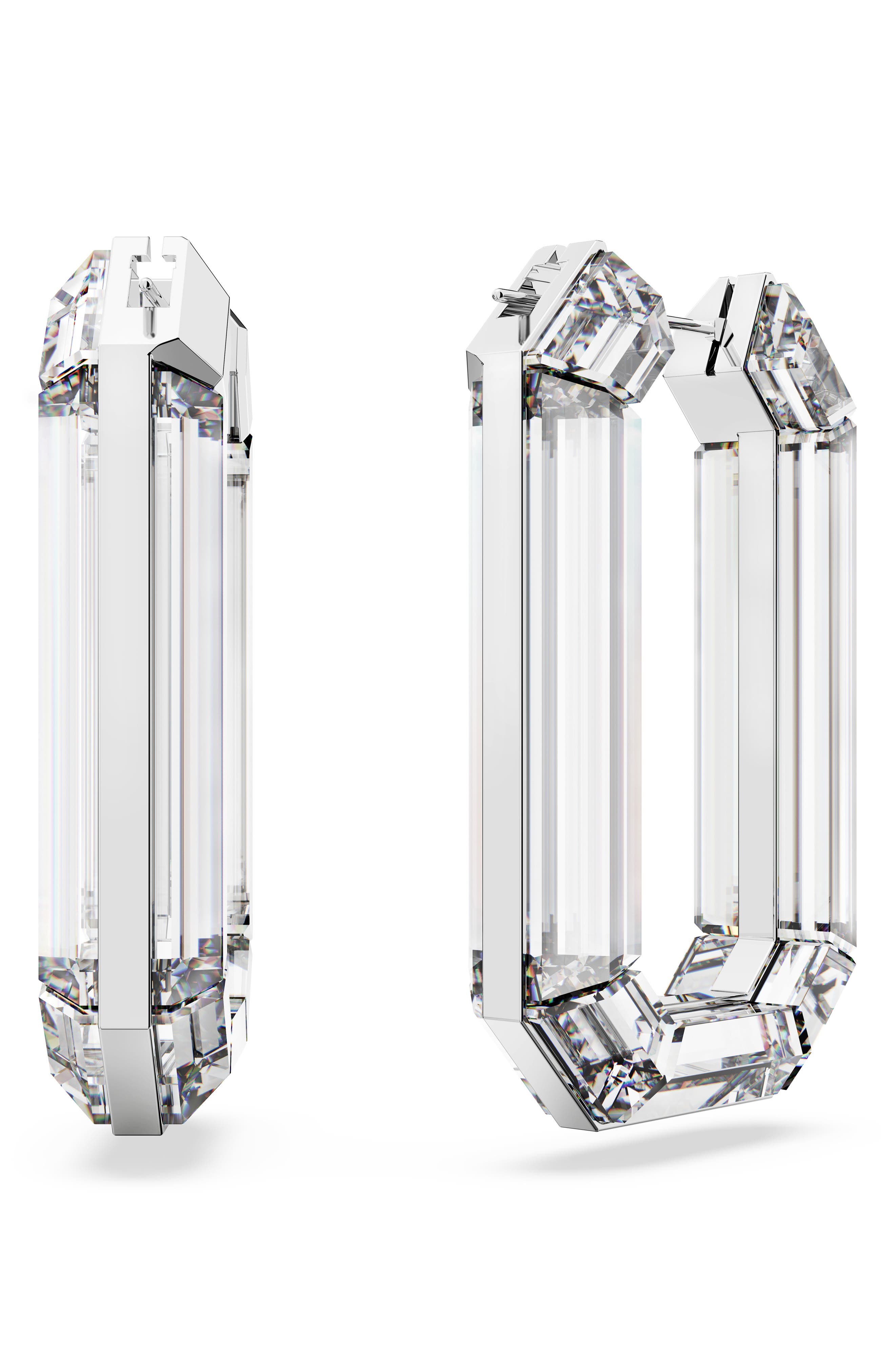 Swarovski Lucent Hoop Earrings | Nordstrom