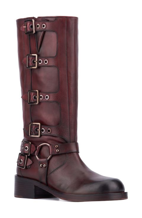 Burgundy Knee-High Boots for Women | Nordstrom