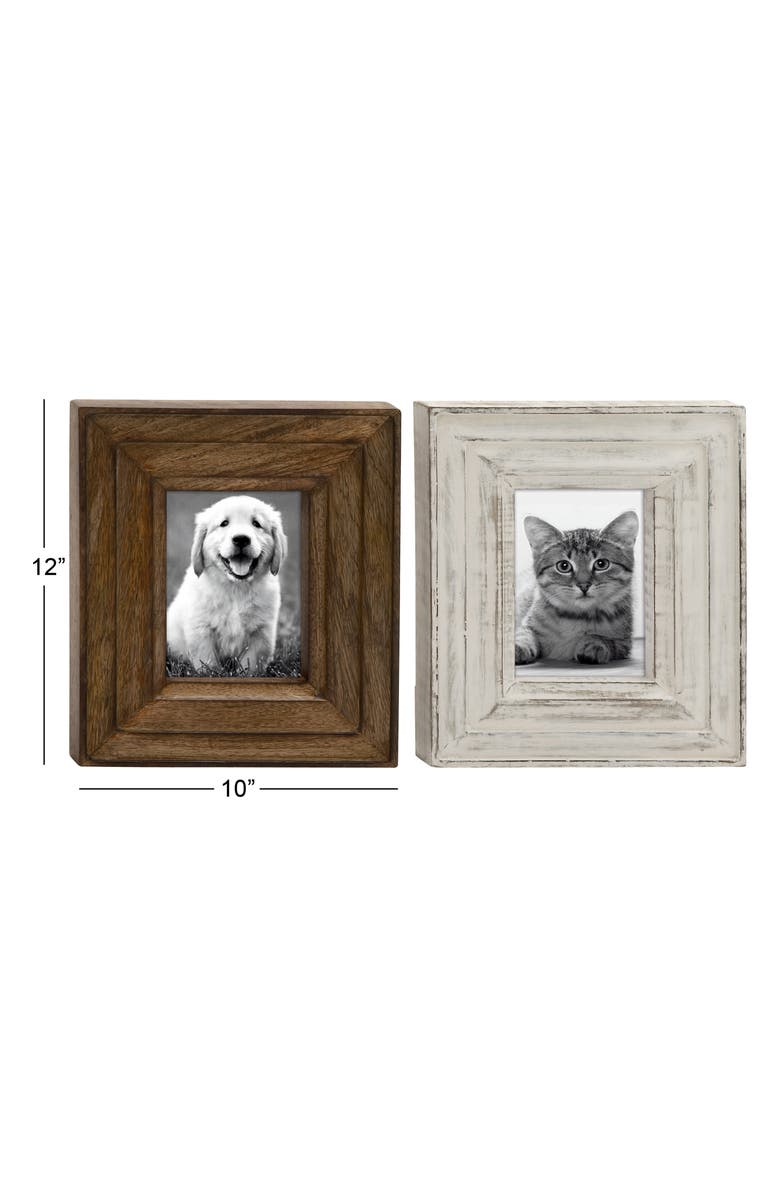 Novogratz Mango Wood 2-Piece Picture Frame Set | Nordstromrack