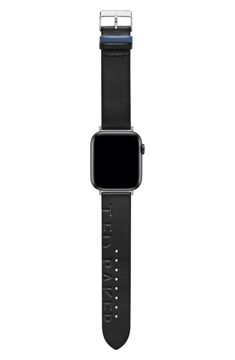 Ted Baker London Colorblock Leather Apple Watch® Band | Nordstromrack