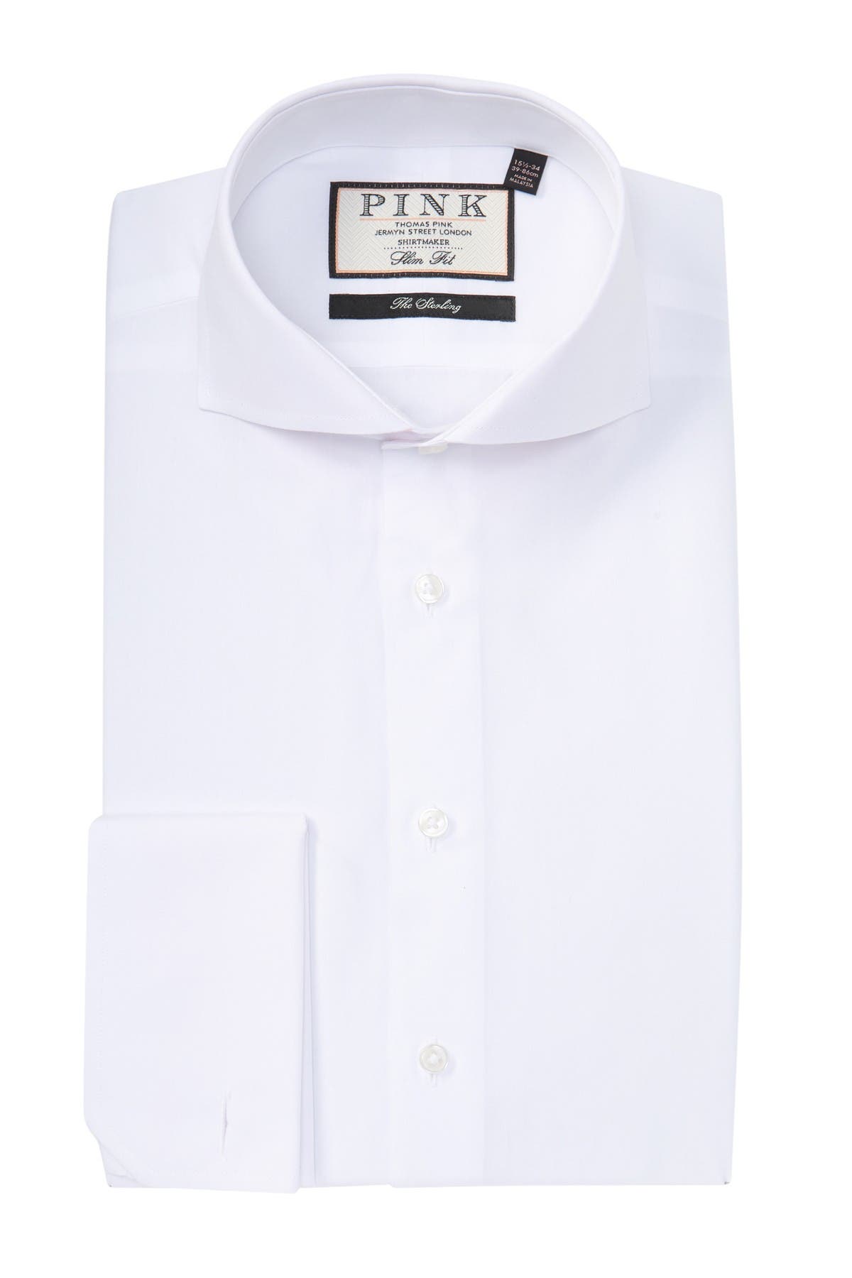 Thomas Pink Frederick Poplin Slim Fit Dress Shirt | Nordstromrack