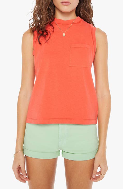 Women's Coral Tops | Nordstrom