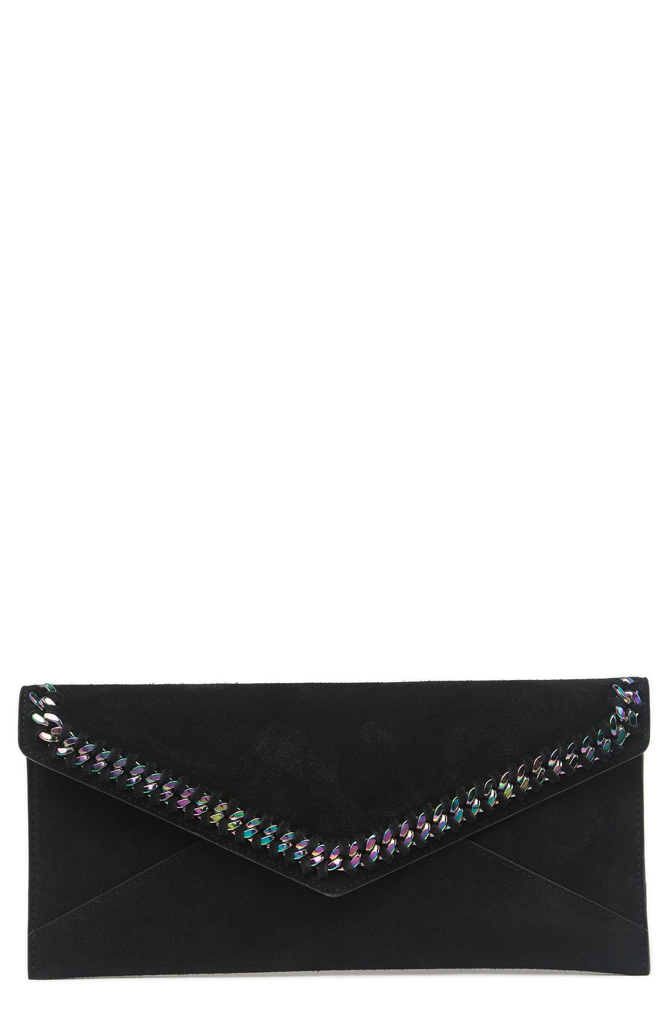 Rebecca Minkoff Leo East West Clutch with Chain Inset | Nordstromrack
