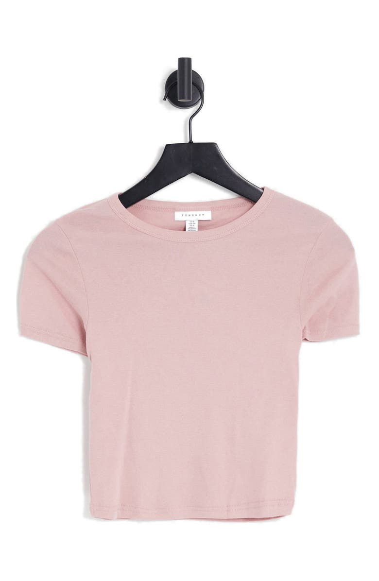 Topshop Everyday Cotton Crop Top | Nordstromrack