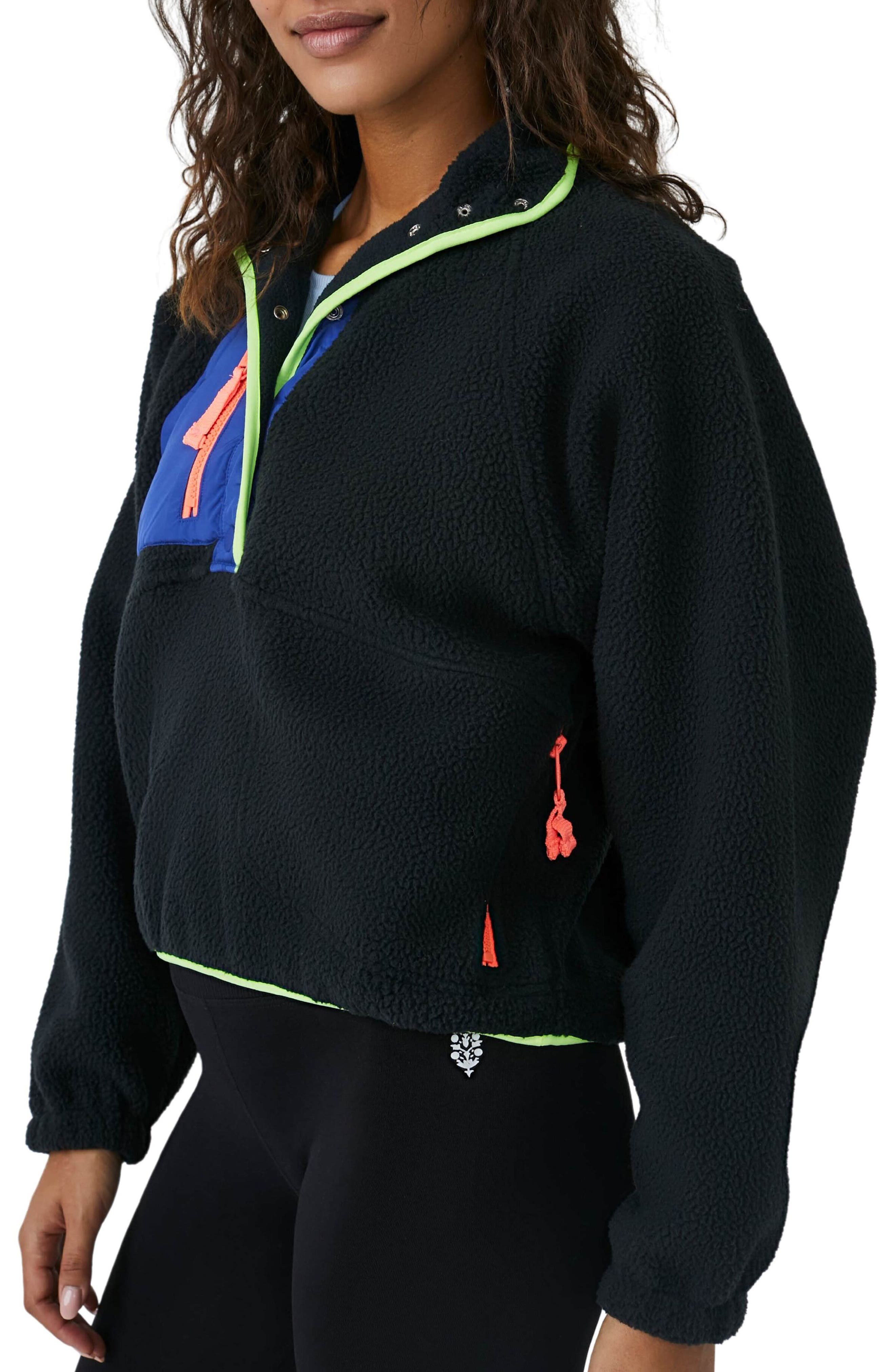 Free People Hit the Slopes Colorblock Pullover | Nordstrom