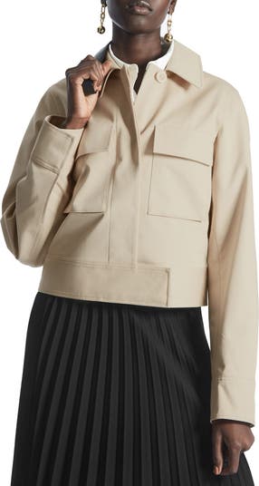 COS Crop Cargo Jacket | Nordstrom