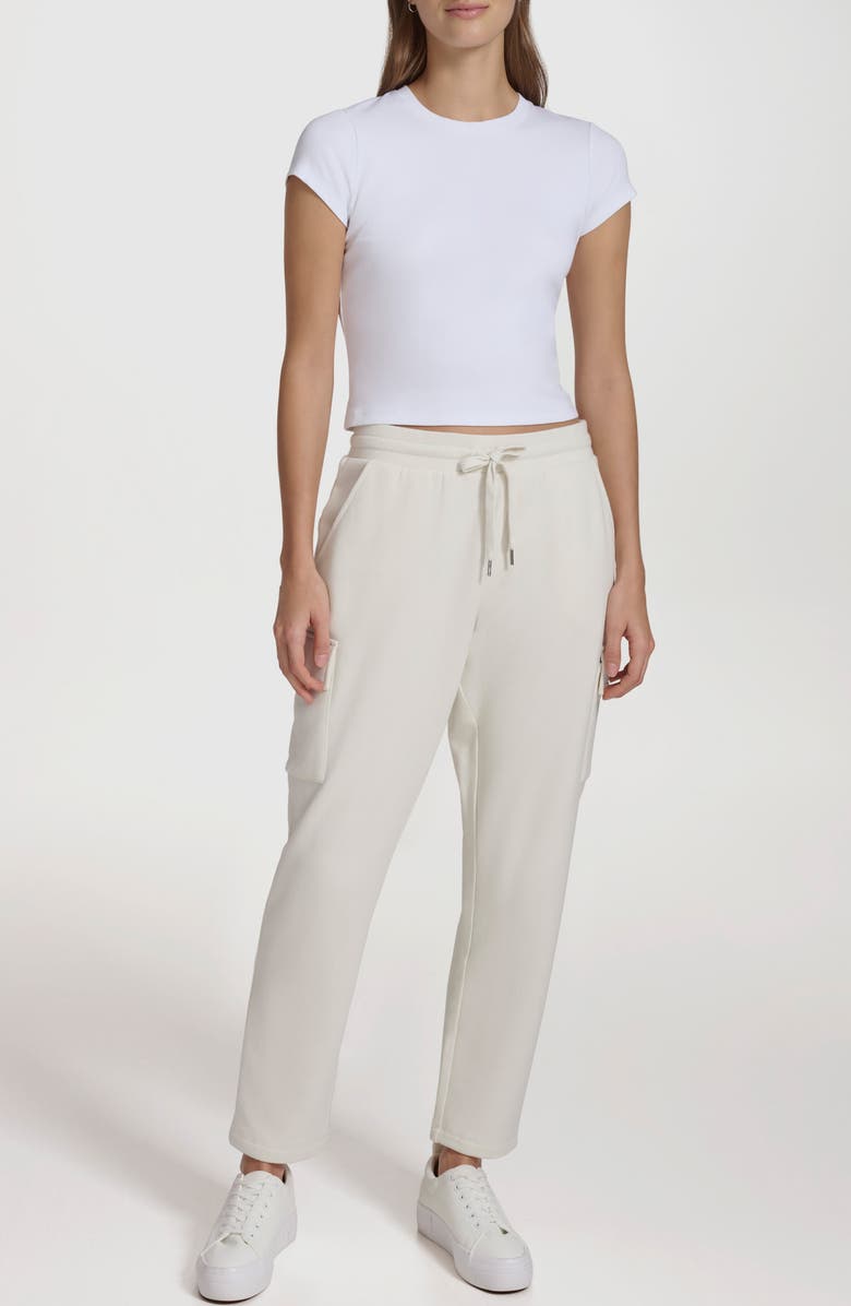 Andrew Marc Sport Fleece Cargo Ankle Pants | Nordstromrack