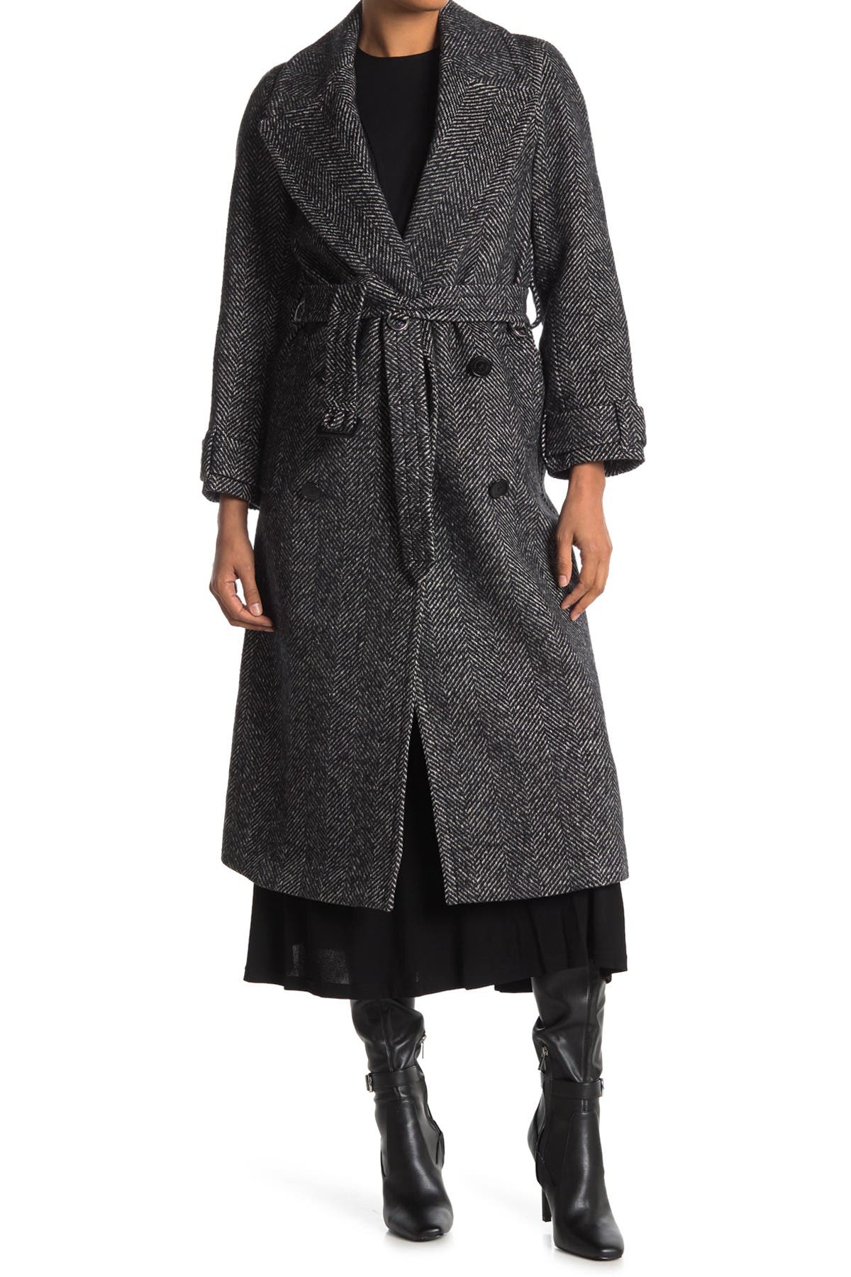 Storrington Herringbone Coat (Women) | Nordstromrack