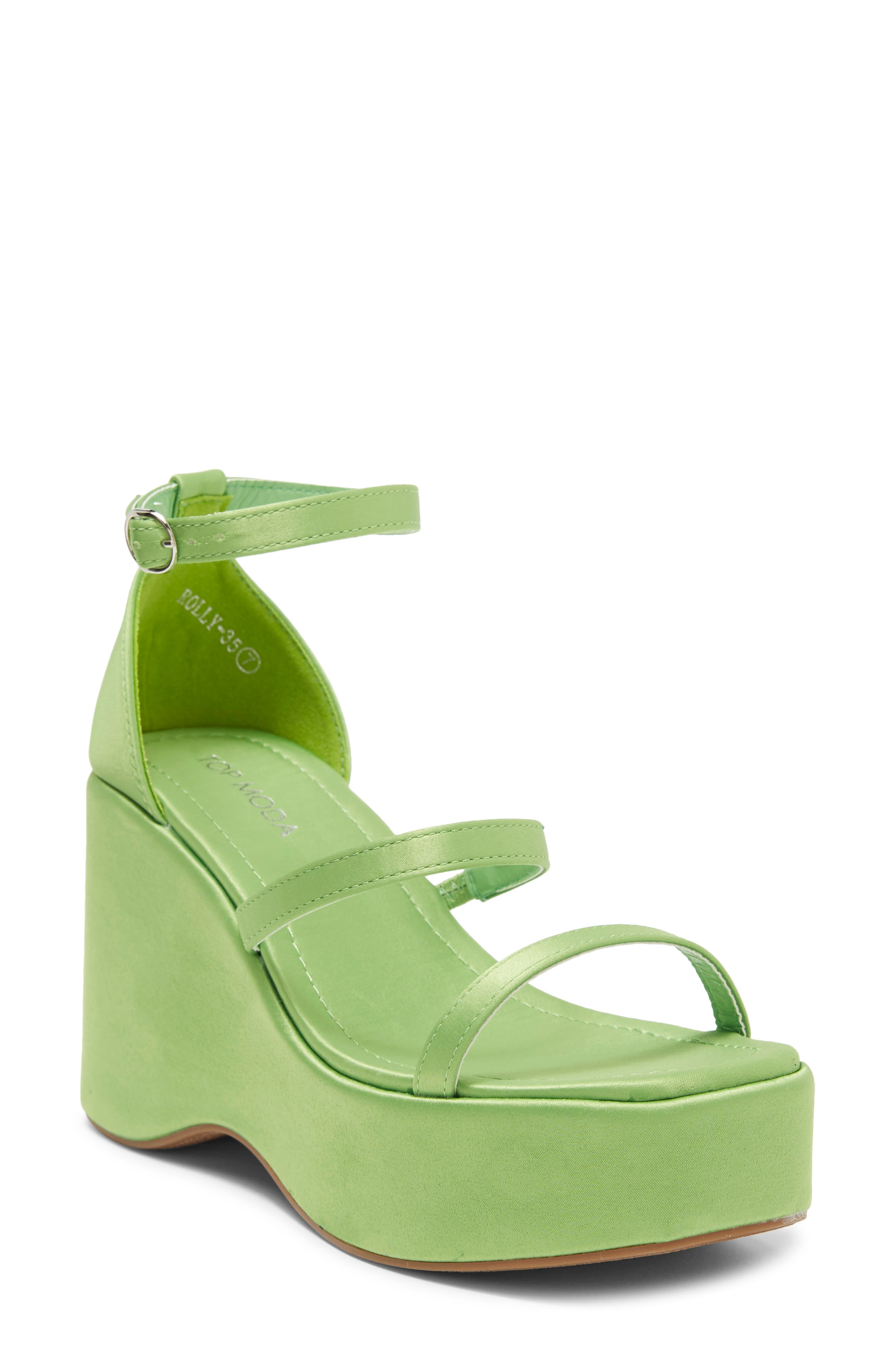 TOP GUY SHOES Rolly Platform Wedge Sandal (Women) | Nordstromrack