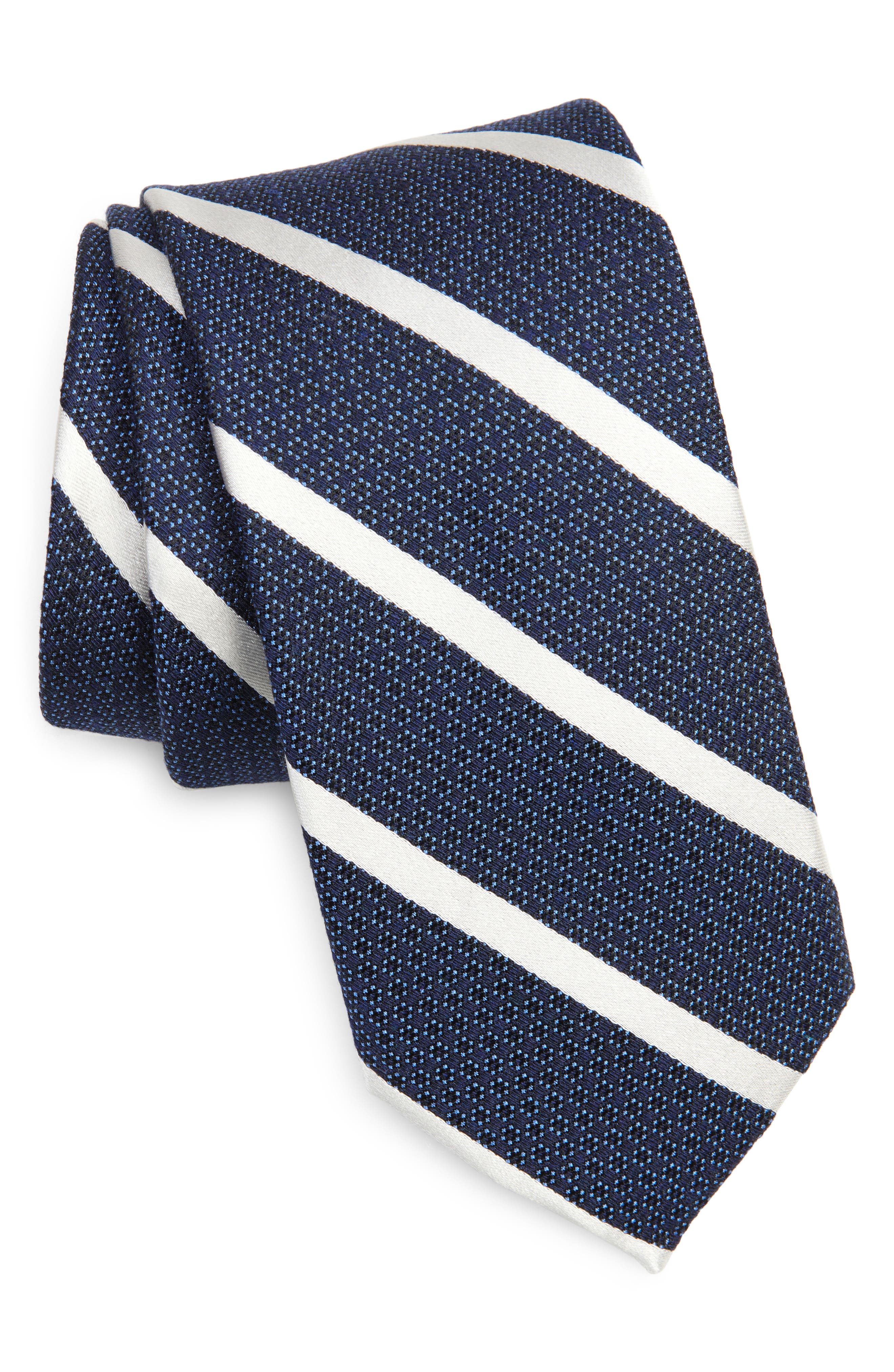Nordstrom Bargamo Stripe Silk Tie | Nordstromrack