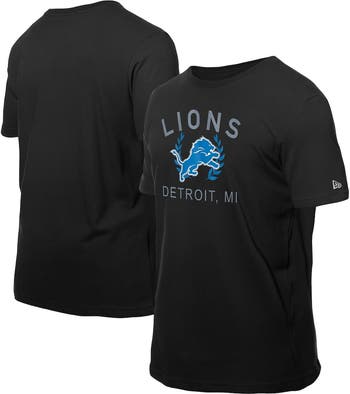 New Era Men's New Era Black Detroit Lions 2025 NFL Draft T-Shirt ...