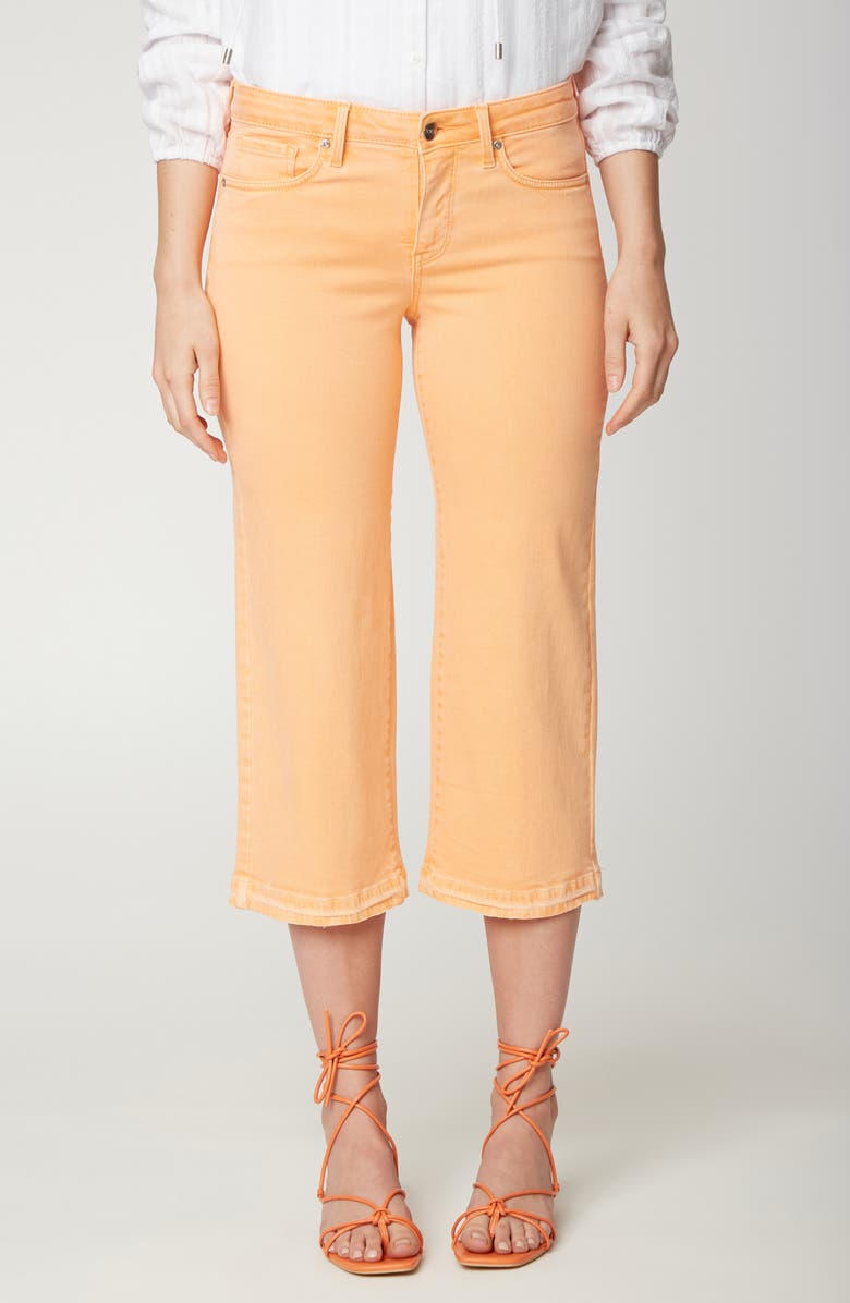 NYDJ Release Raw Hem Wide Leg Capri Jeans | Nordstromrack