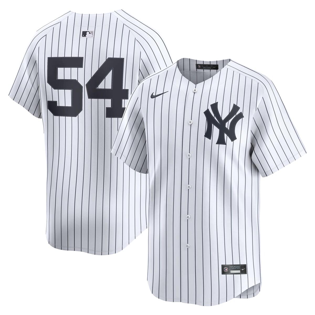 Nike Men's Nike Max Fried White New York Yankees Home Limited Player ...