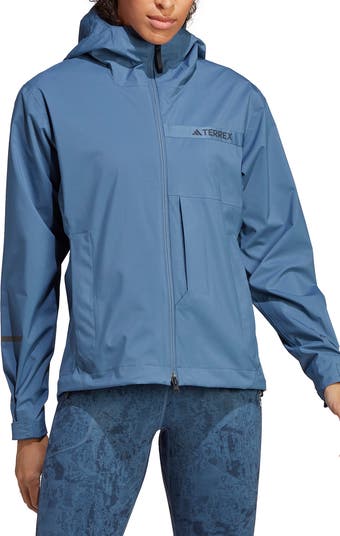 adidas Terrex Multi RAIN.RDY Waterproof Hooded Rain Jacket | Nordstrom
