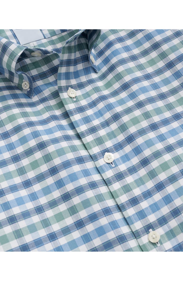 Brooks Brothers Regular Fit Check Stretch Cotton Button-Down Oxford ...