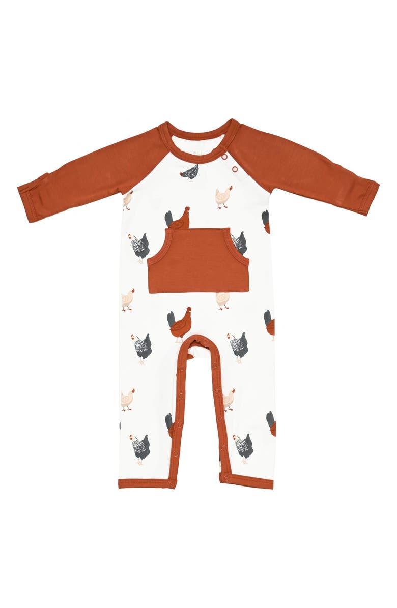 Kyte BABY Chick Longall Romper | Nordstromrack
