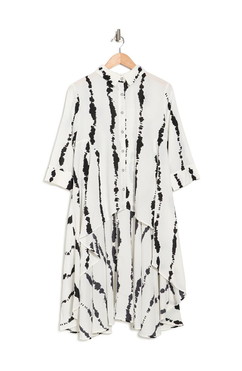 PATRIZIA LUCA High-Low Button Down Blouse | Nordstromrack
